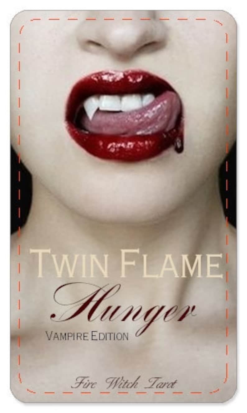 Twin Flame HUNGER Vampire Edition 100 cards | Etsy