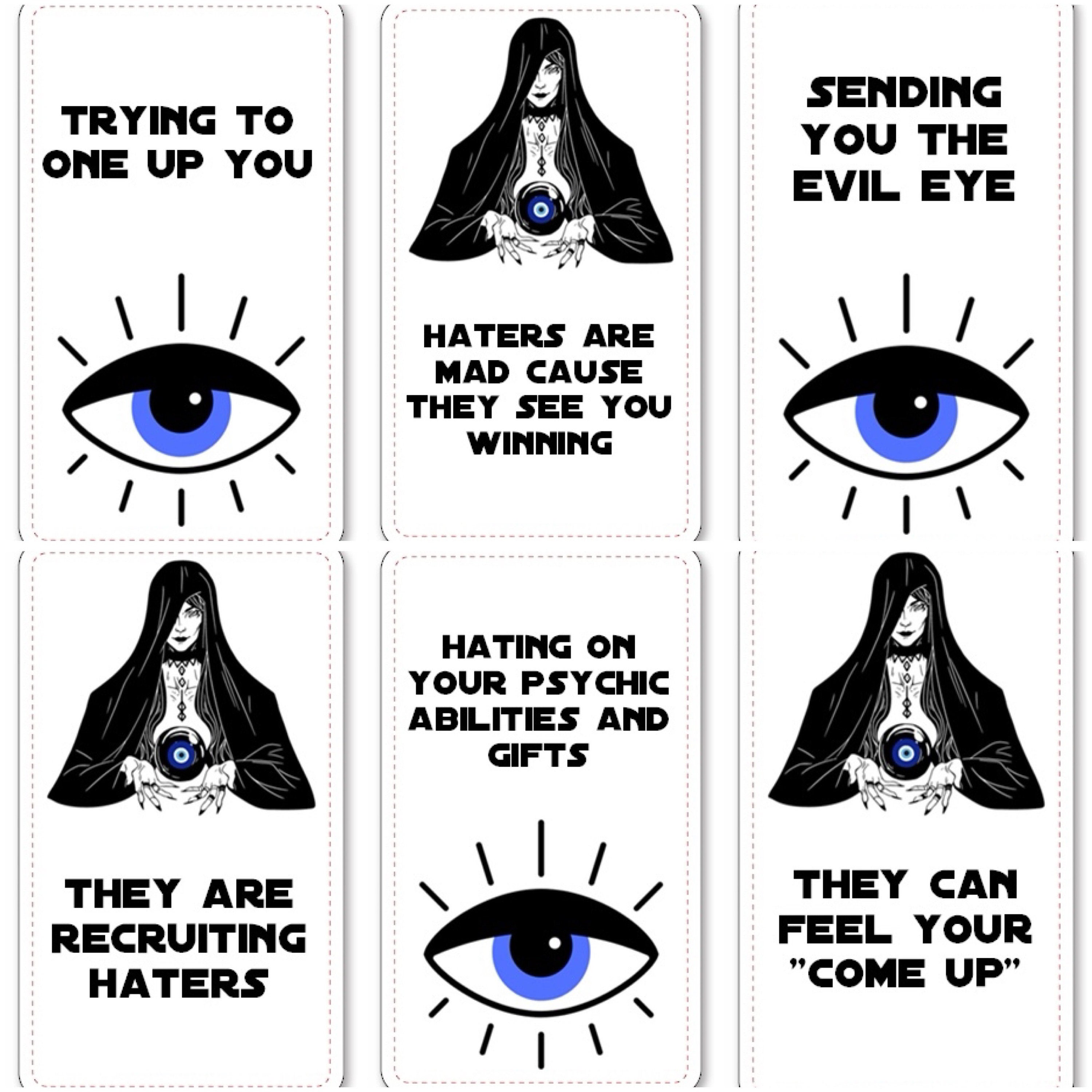 Haters Exposed (120 Cards) - Etsy