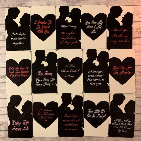 Couples Edition Messages 78 cards | Etsy