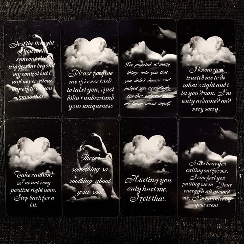 The Untold Truths of the Heart Oracle Deck 75 Cards | Etsy