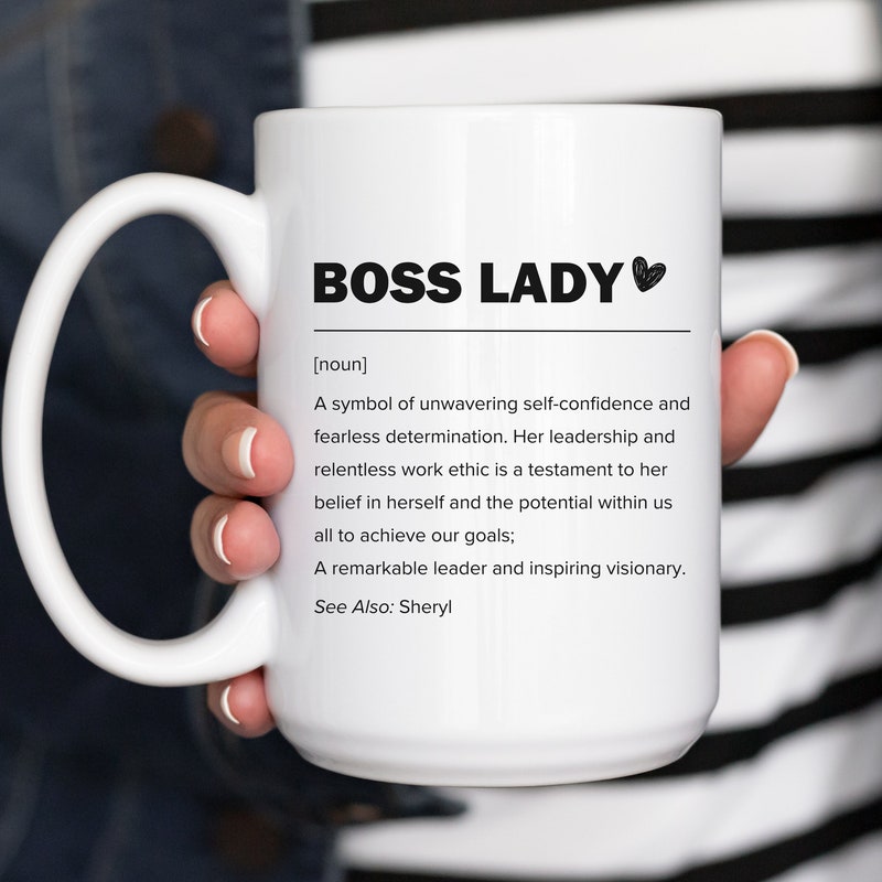 Boss Lady Mug - Etsy