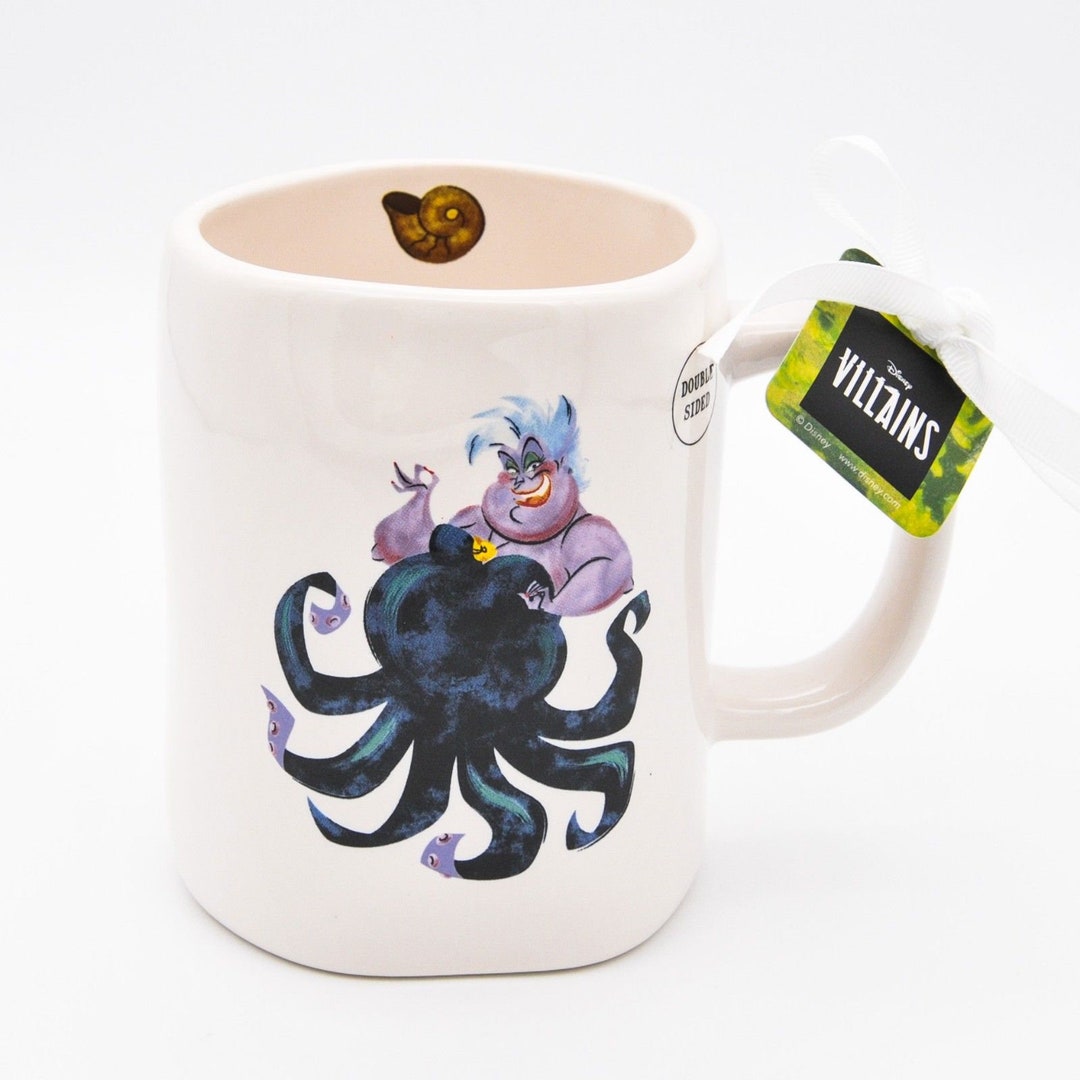 Rae Dunn Villains Ursula Mug, "poor Unfortunate Souls" 16oz Ceramic ...
