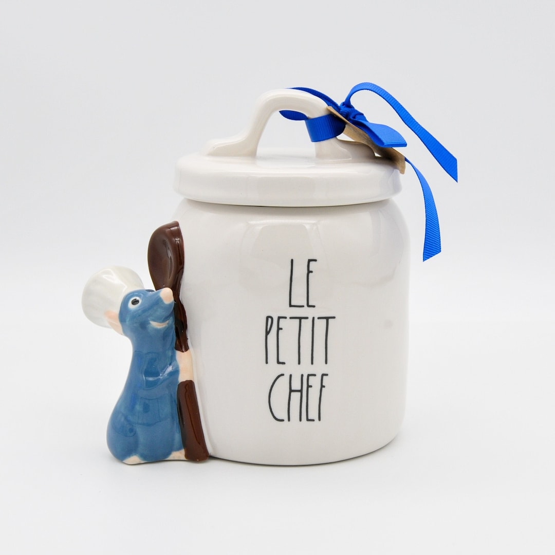 Rae Dunn Disney Remy Ratatouille Jar, Ceramic Canister, Candy or Treat ...