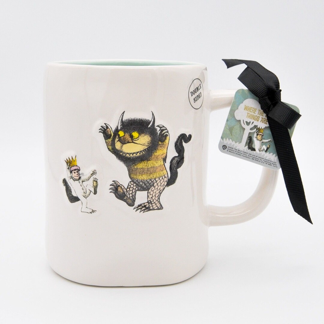Rae Dunn Wild Thing Mug, Where the Wild Things Are 16oz Ceramic Coffee ...