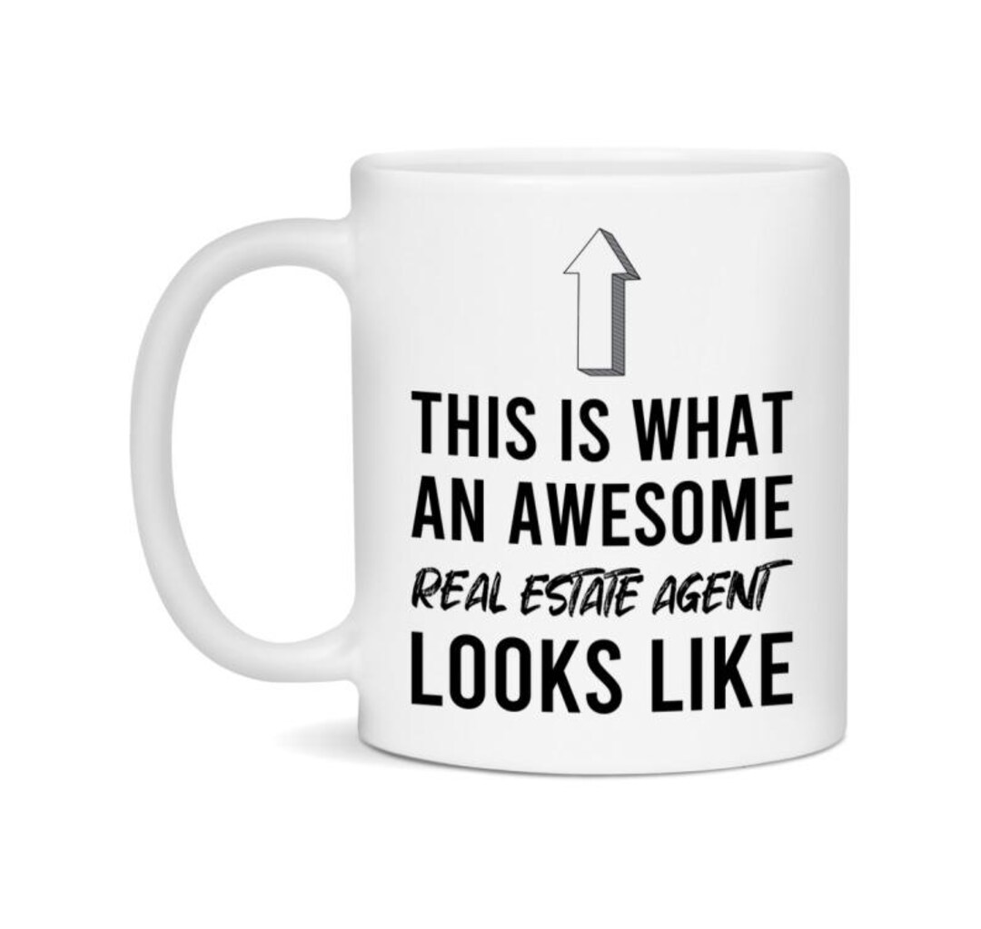 Funny Real Estate Agent Mug This is What an Awesome Real Estate Agent ...