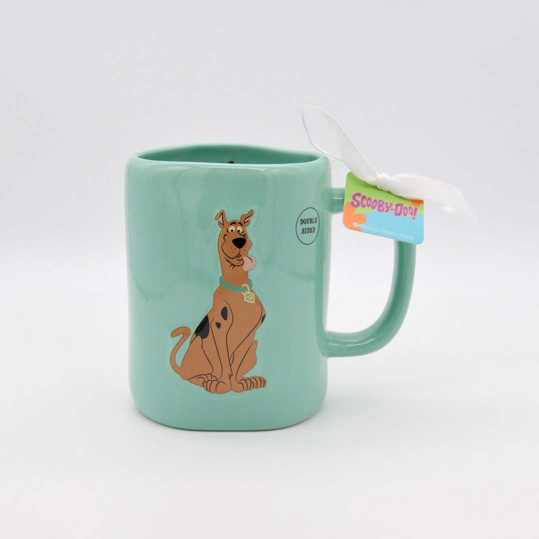 Rae Dunn Scooby Doo Mug, Scooby Dooby Doooo Teal Mug, 16oz Ceramic ...