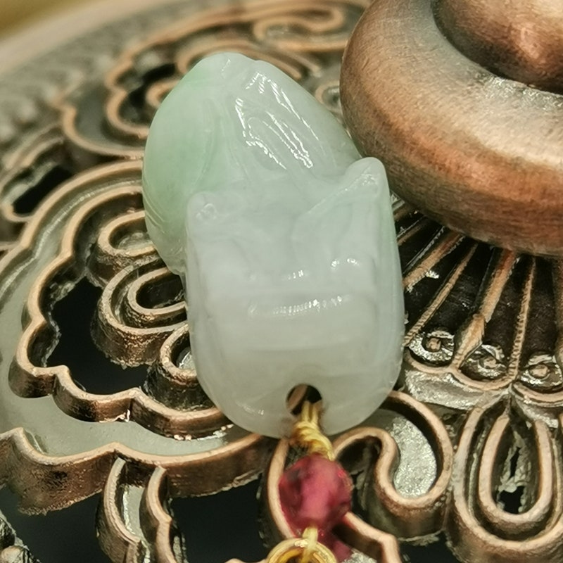 Jade Luck Pendant - Etsy