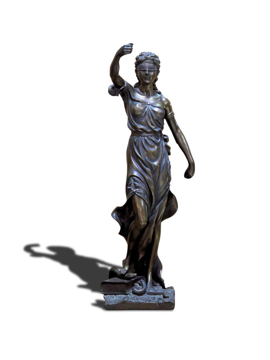 Lady Justice Statue Greek Roman Goddess Themis of Justice Blindfold ...