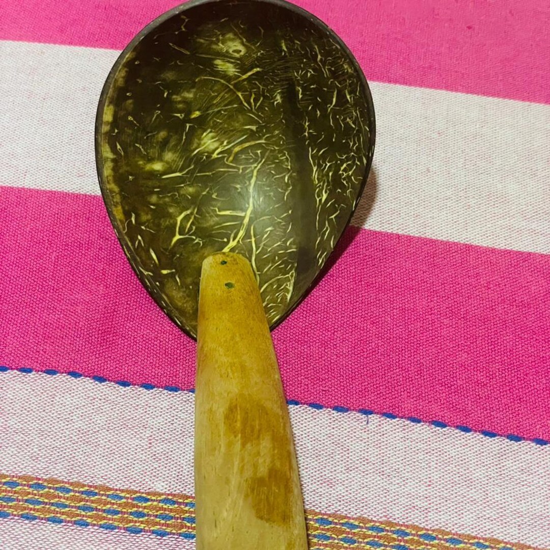 Coconut Shell Handmade Spoon for Kitchen Traditional Tool Ceylon ...