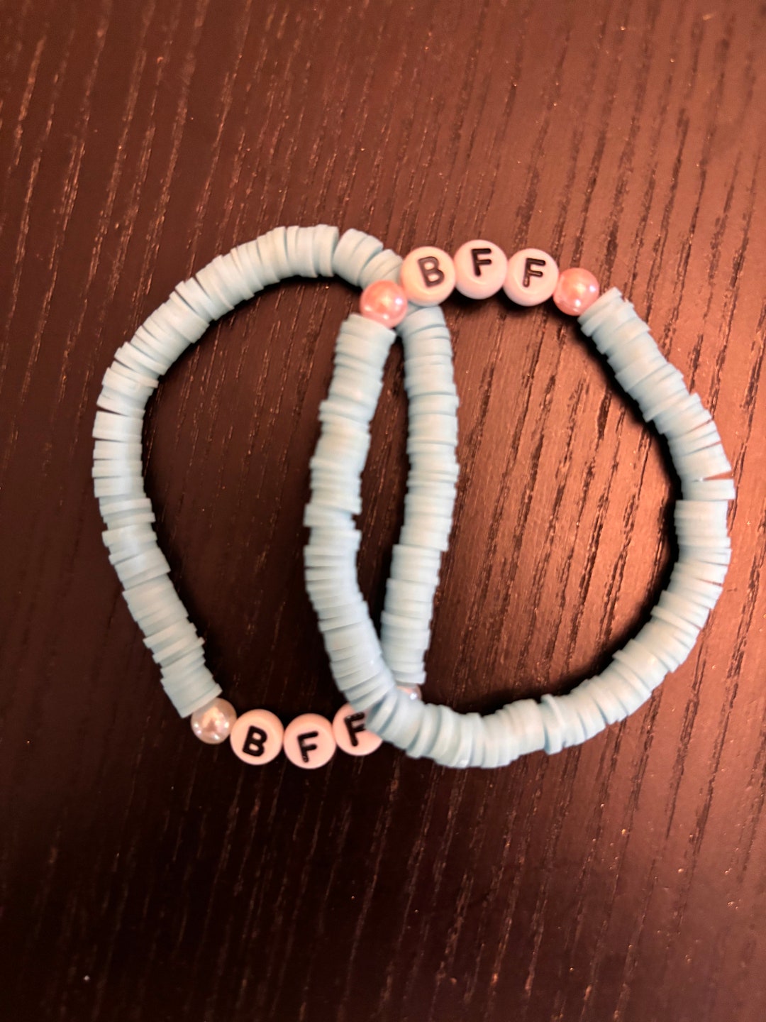 FRIENDSHIP Clay Bead Friendship Braceletsbff - Etsy