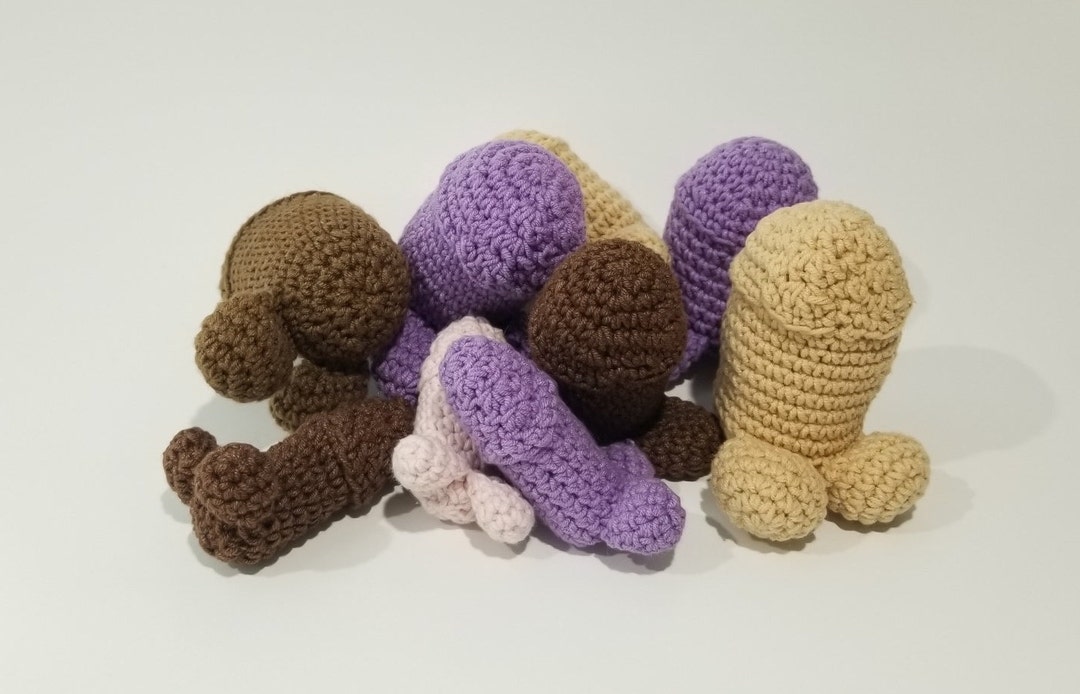 Crochet Photo Tutorial Amigurumi Pattern Crochet Penis Amigurumi