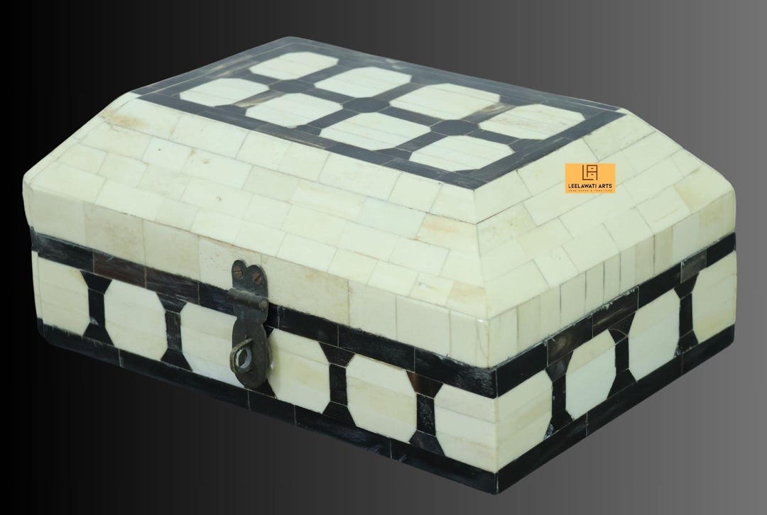 Handmade Bone Horn Gifts Box /modern Jewelry Gifts Box/ Unique Antique ...