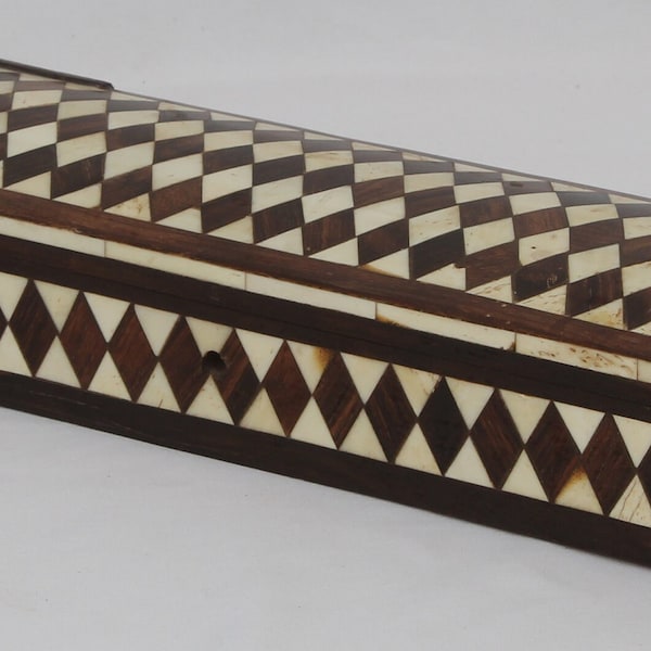 Indian Art Bone Inlay Decorative Box - Etsy