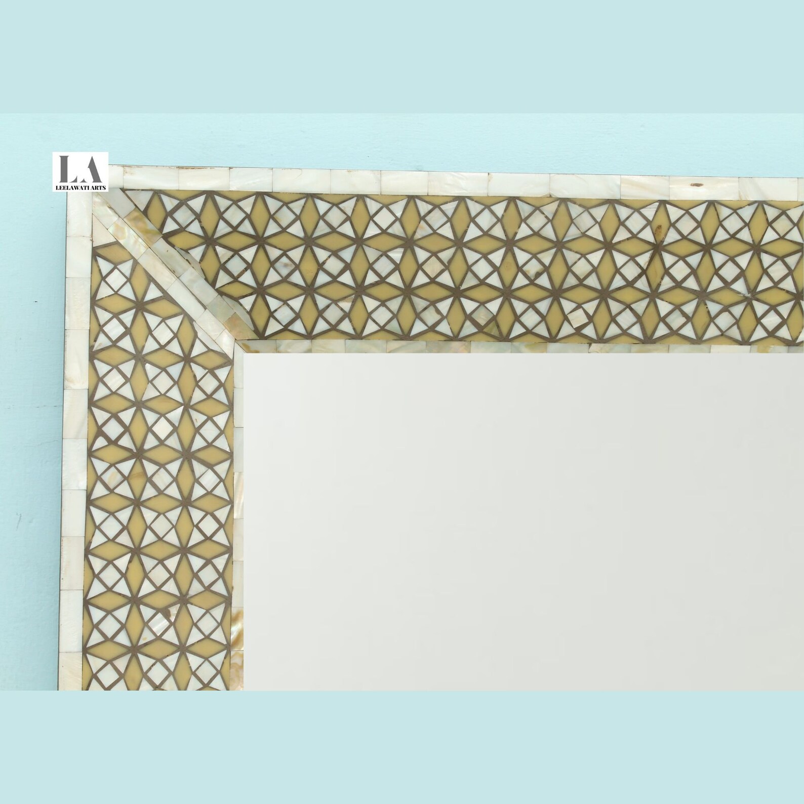 Home Decor Wood Mother of Pearl Mirror Frame and Antique Design ...