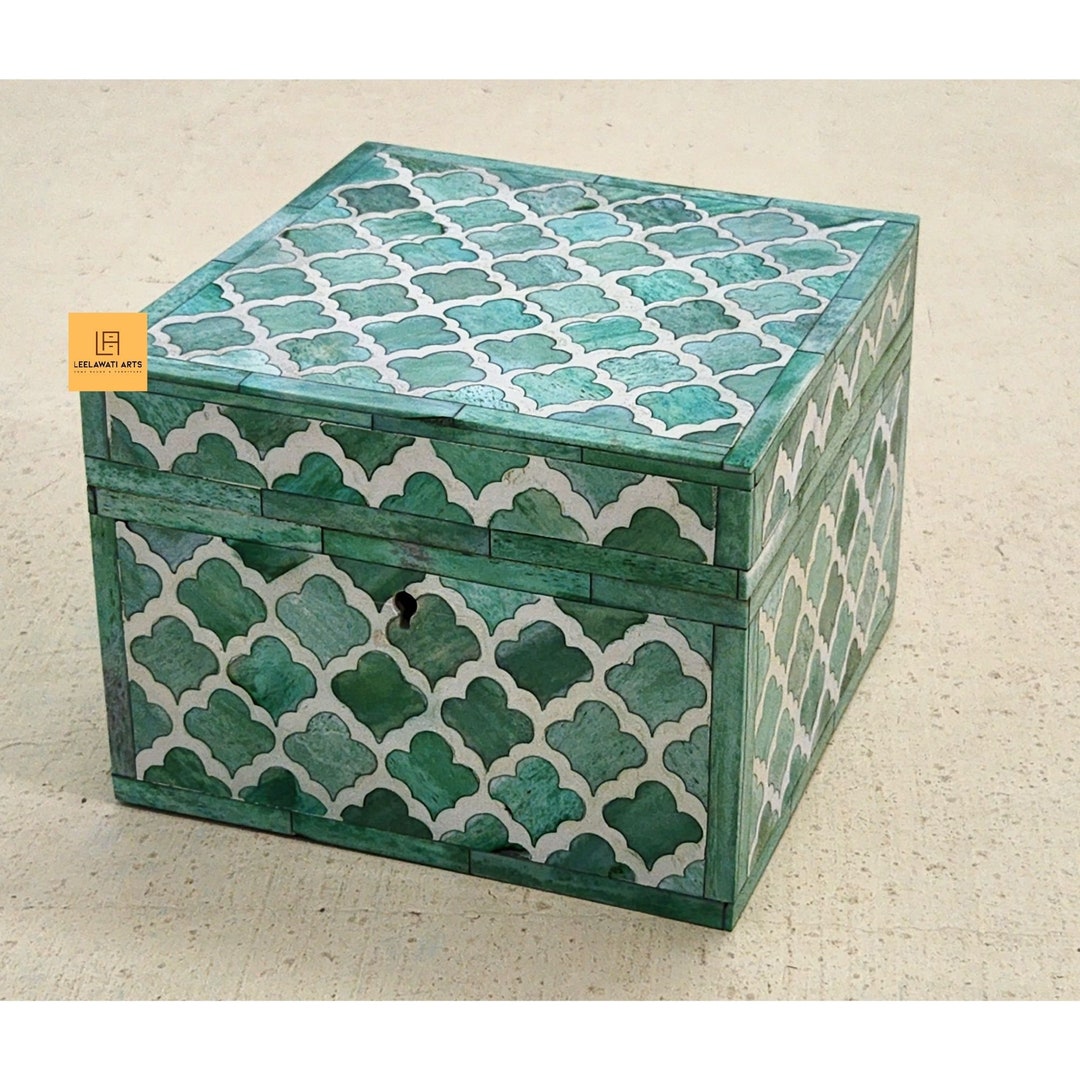 Royal Bone Inlay Storage Decorative Boxes Home Decorative Box - Etsy