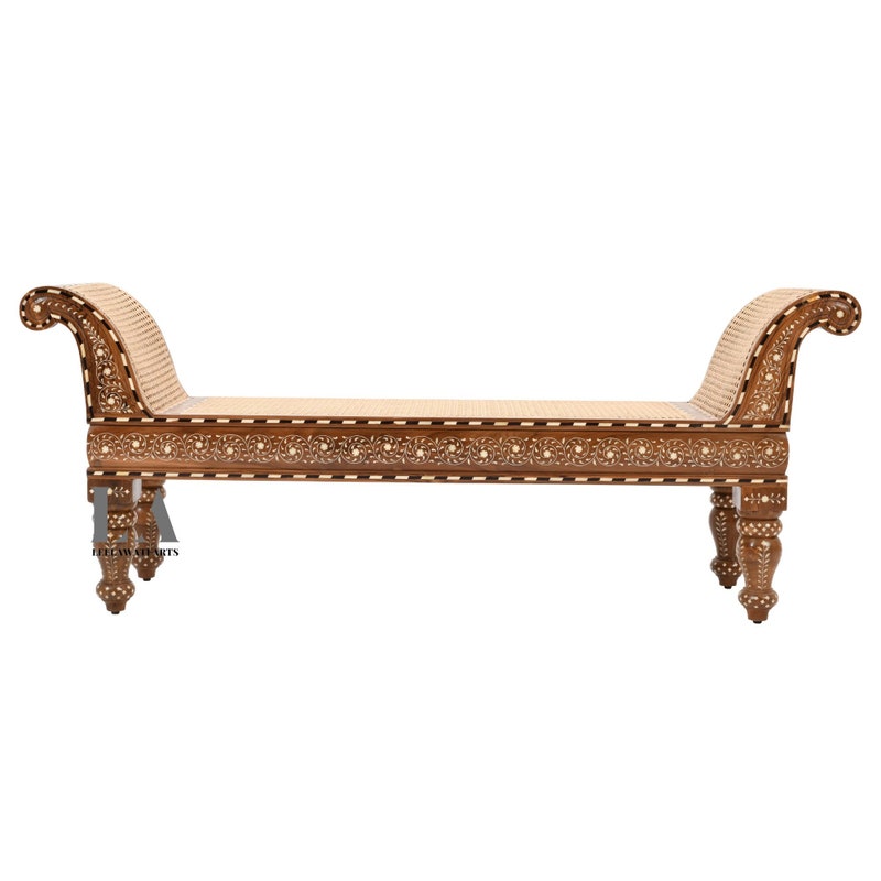 Bone Inlay Bench - Etsy