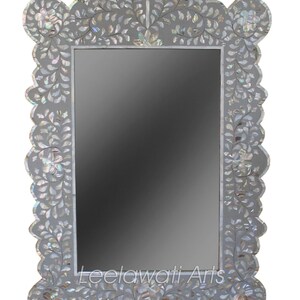 Home Décor Mother of Pearl Wall Mirror Frame - Etsy