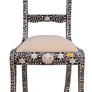 Mother Inlay Chair Home Décor Dining Chair Living Room Antique Chair ...