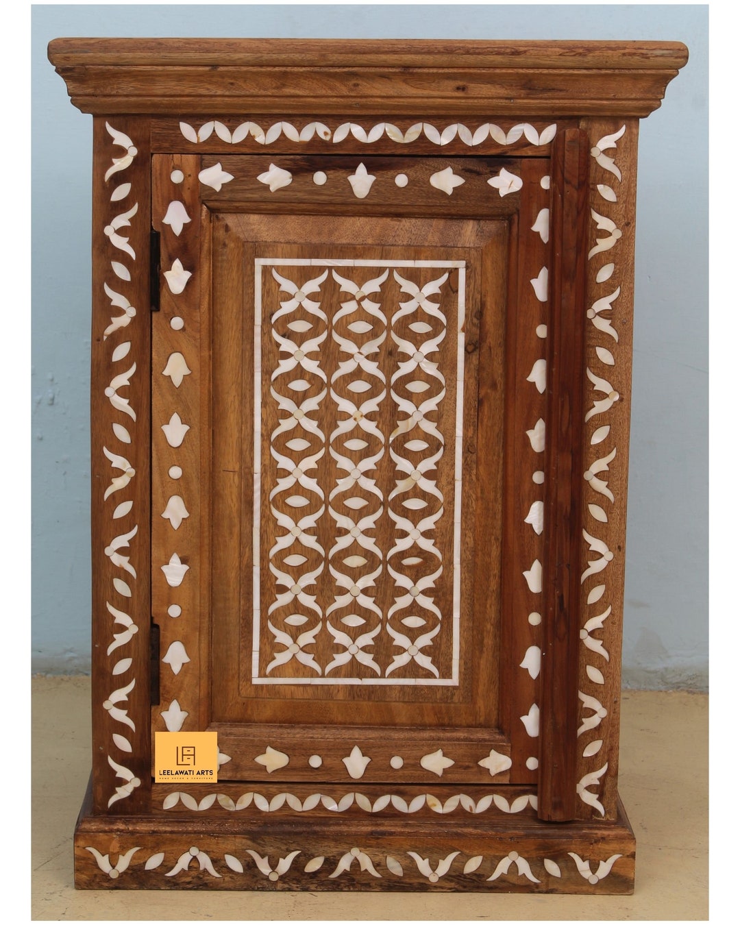 Home Decorative Wood Bone Inlay Handmade Bedside Drawer in Different ...