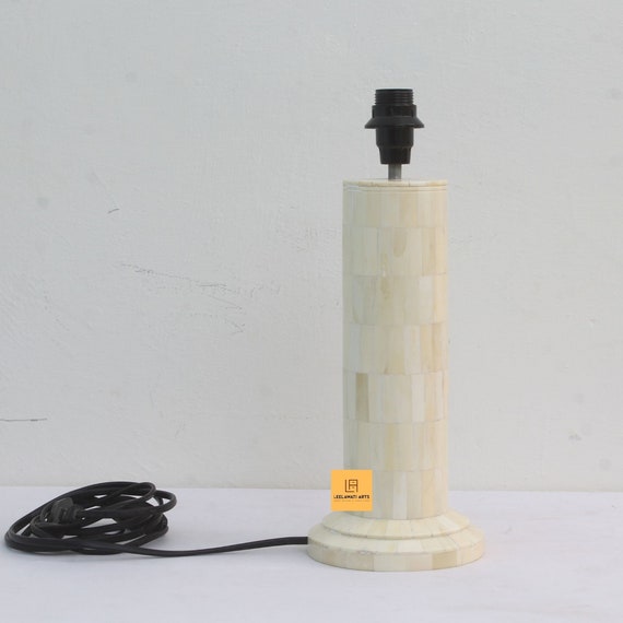 Home Decorative Bone Inlay Table Lamp / Lamp Base / L Fitting | Etsy