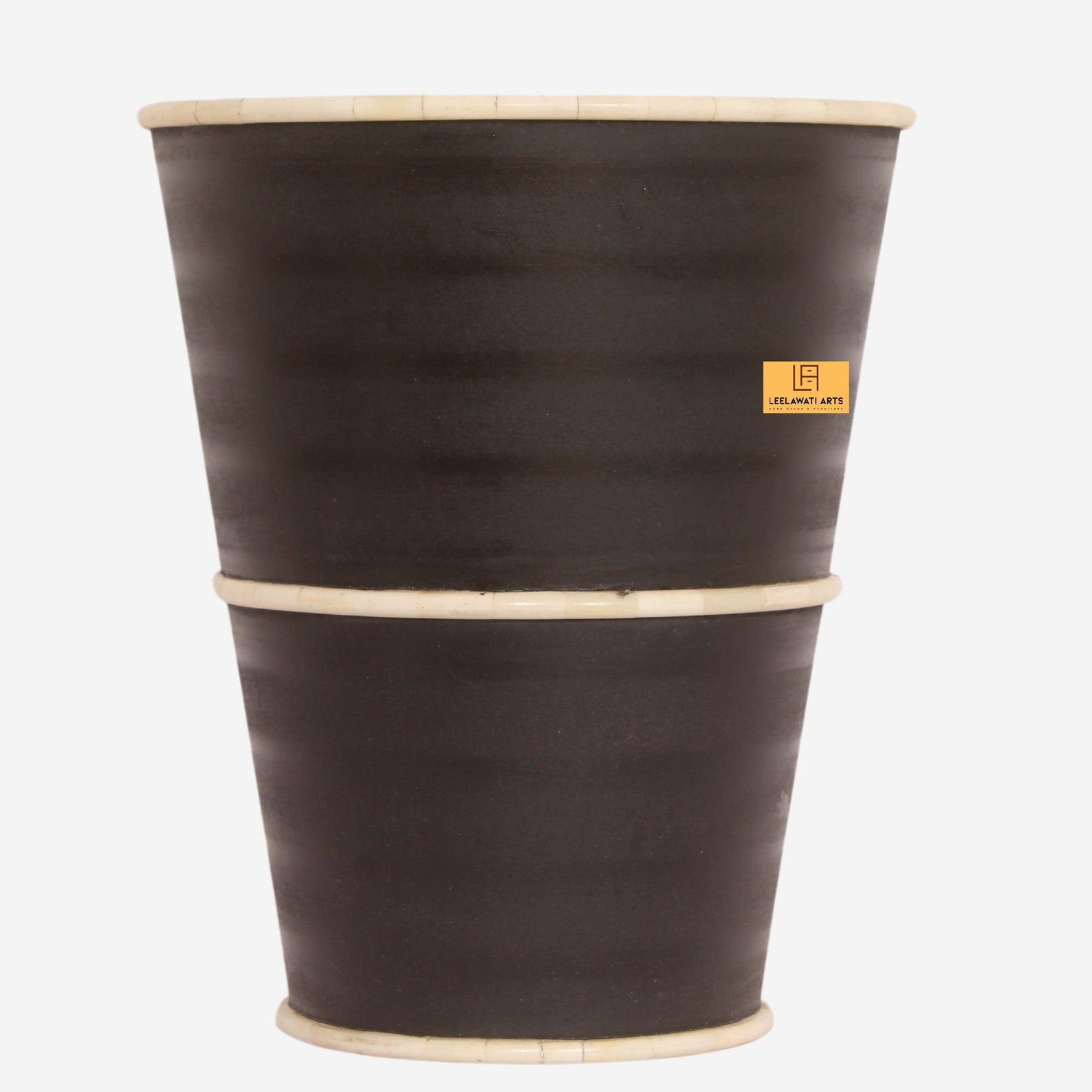 Home Decorative Bone Inlay Planter | Bone Inlaid Paper Duster | Bone ...