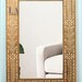 Wood Bone Inlay Mirror Frame Home Décor Wall Hanging Frame Table Top ...