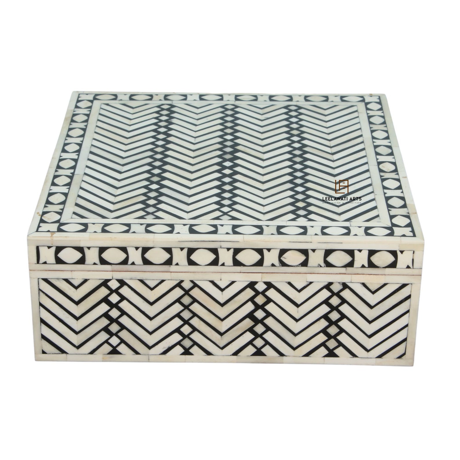 Bone Inlay Box, Home Décor Jewelry Box, Storage Box, Gifts Box ...