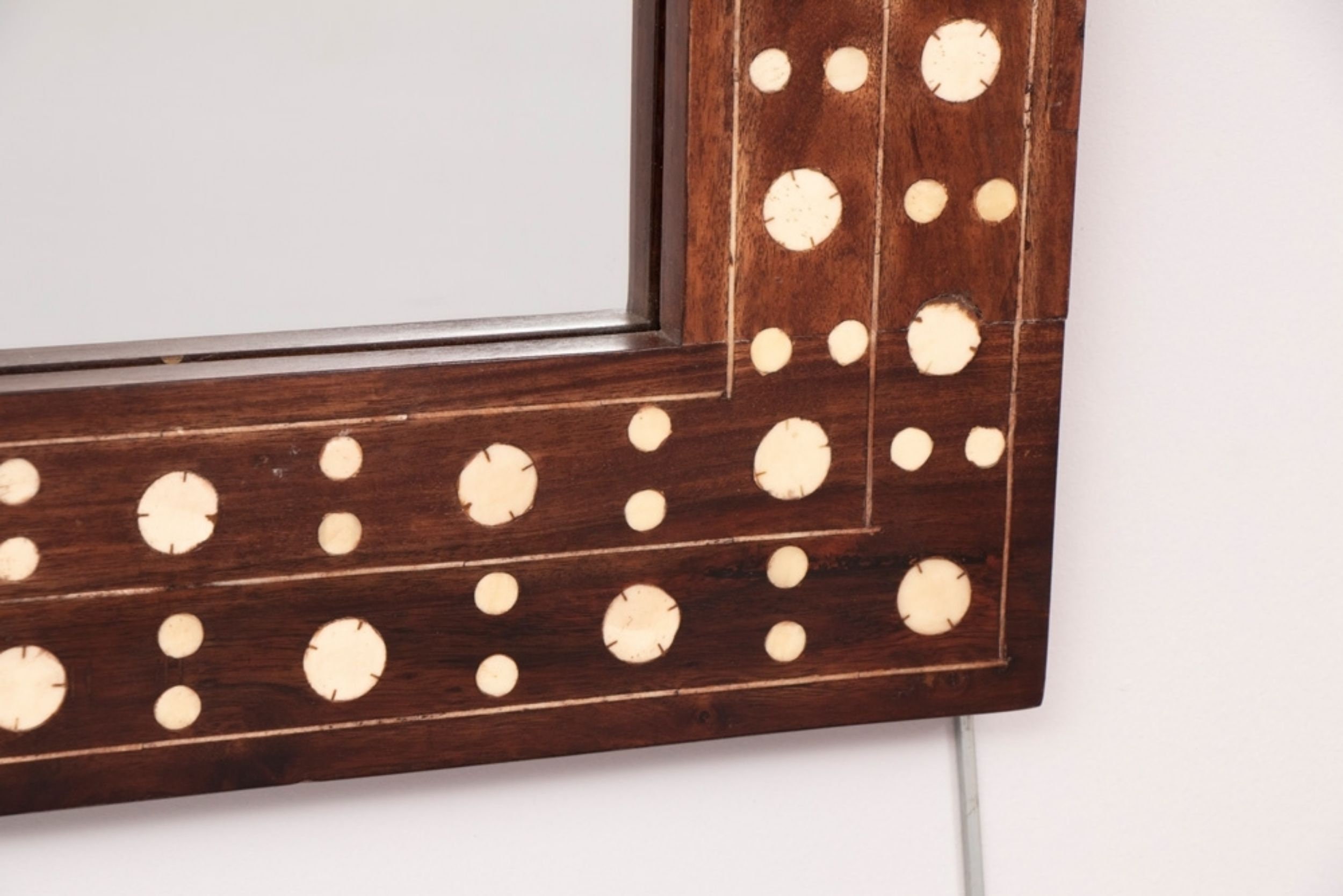 Wood Bone Inlay Mirror Frame Home Décor Mirror Frame Wall Hanging ...