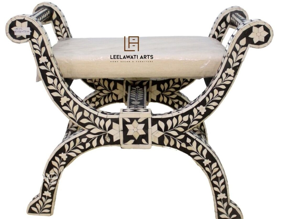 Luxury Bone Inlay Roaming Chair Seat Chair | Home Décor Chair | Living ...