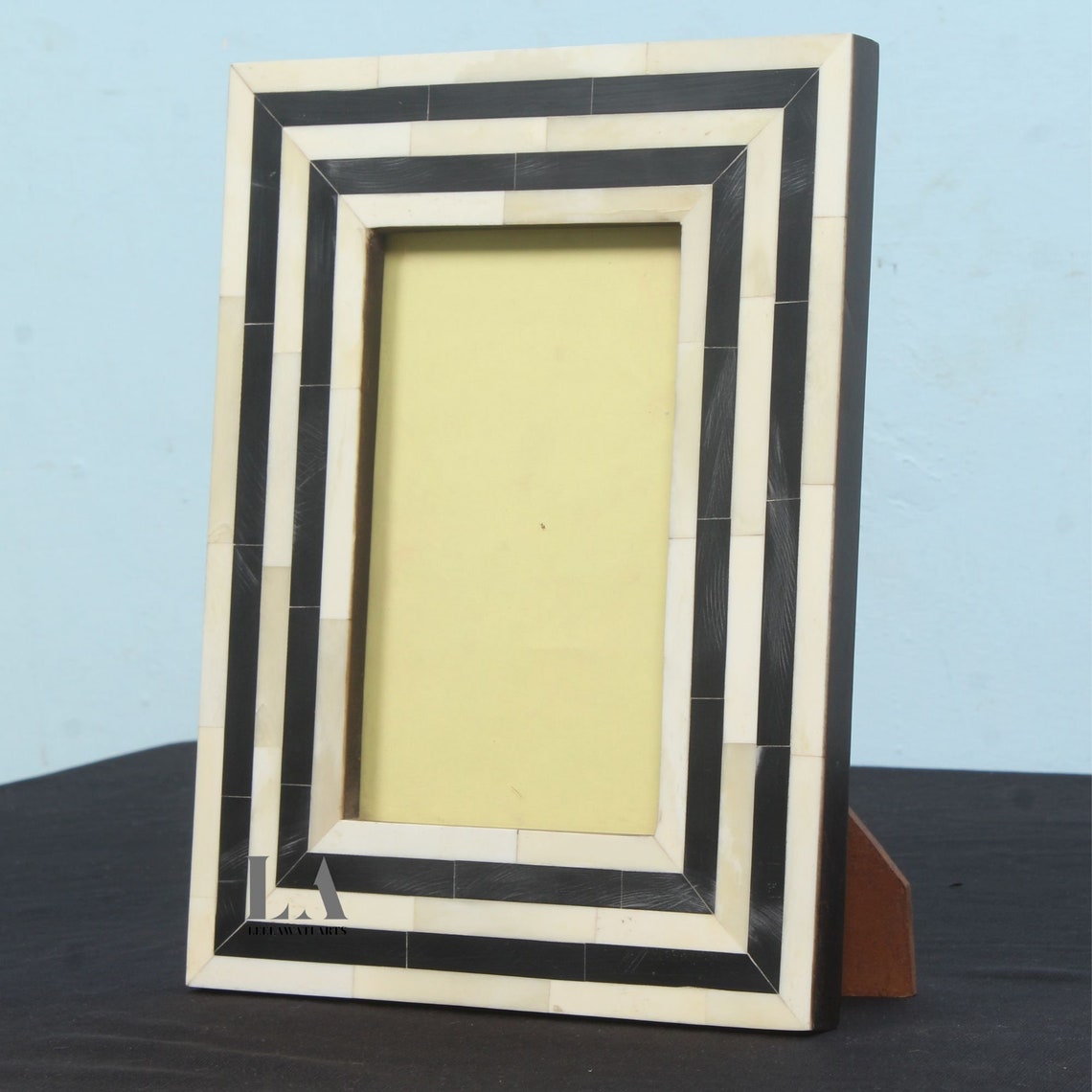 India Handmade Bone Inlay Photo Frames Black and White - Etsy