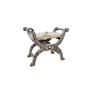 Luxury Bone Inlay Roman Chair Seat Chair ready to Move - Etsy