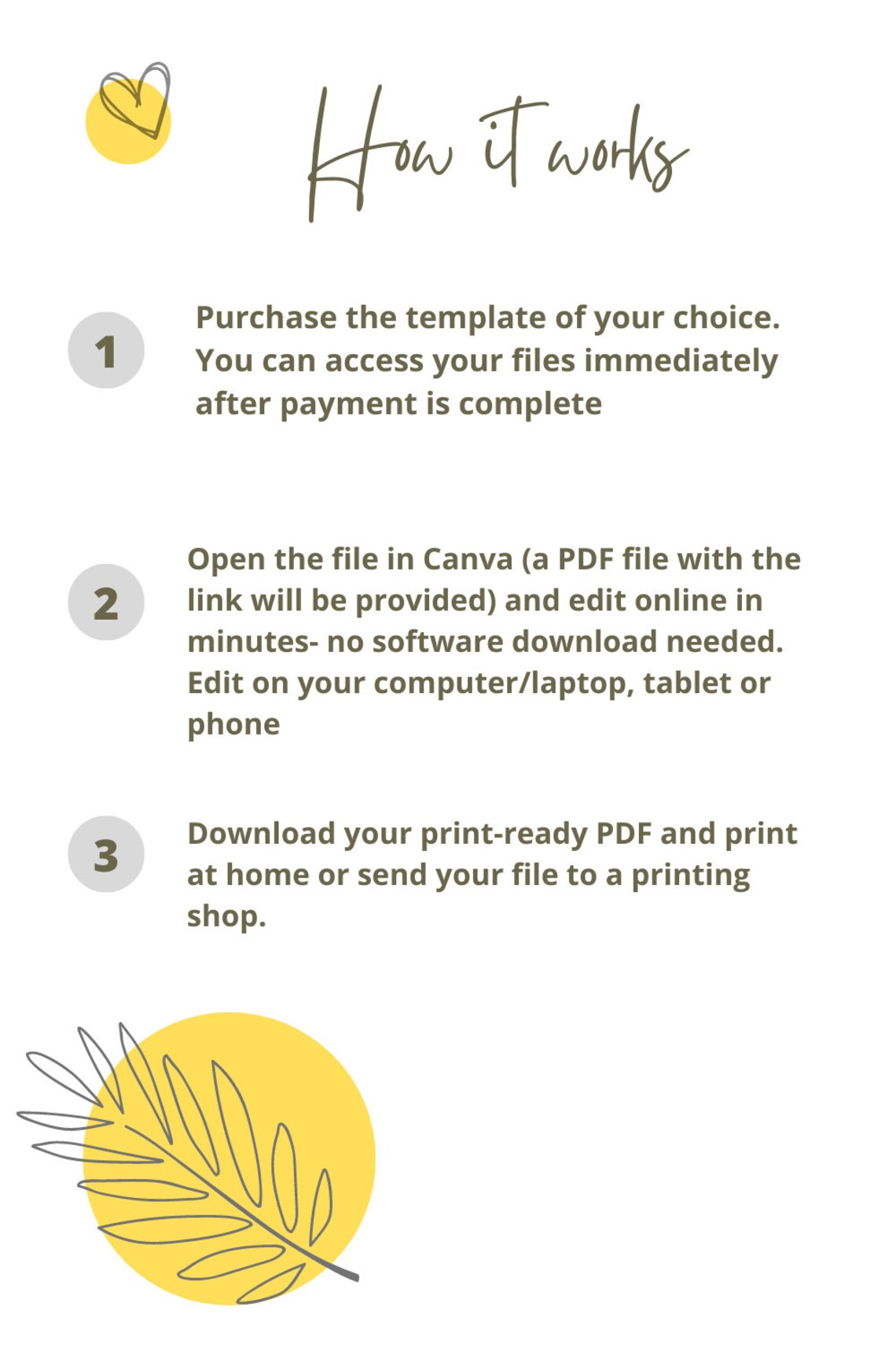 Canva Editable Template Printable Thank You Card Business - Etsy