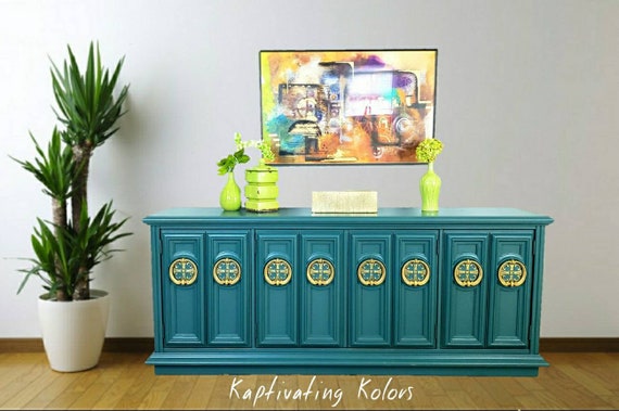 Vintage Stanley Furniture Buffet Entertainment Center Etsy