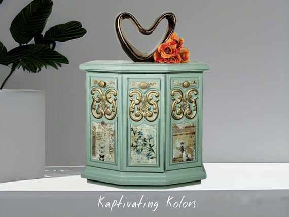 Vintage Storage Nightstand End Table Console - Etsy