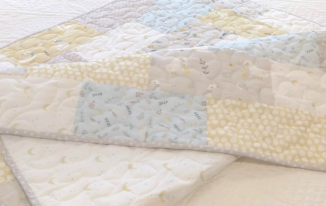 Goodnight Duckling Baby Quilt - Etsy
