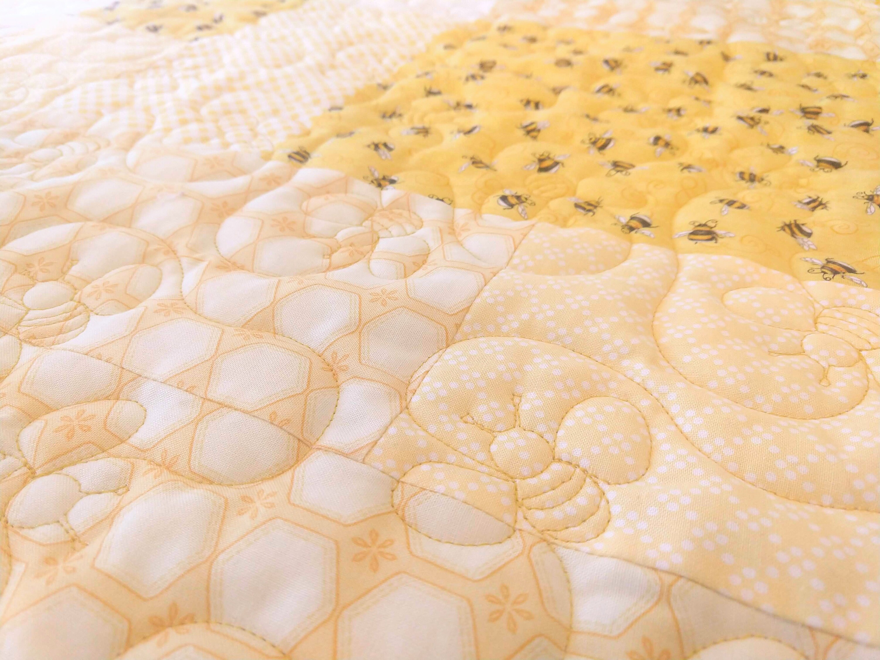 Bumblebee Patchwork Quilt - Etsy