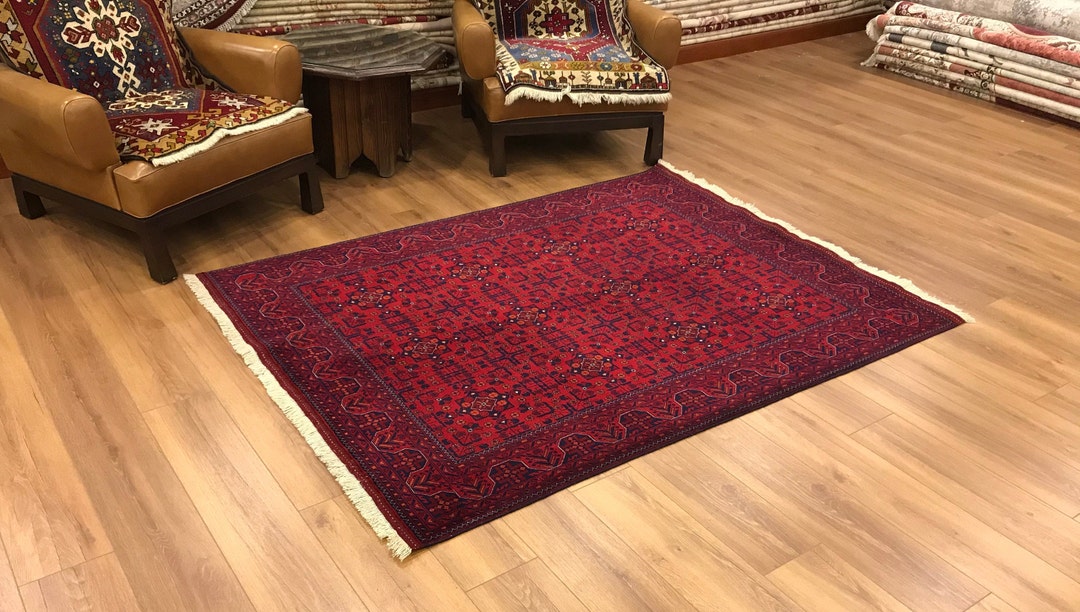 Luxus Palast Teppich,Oushak Teppich,Nomaden Teppich,Afghanischer Roter ...