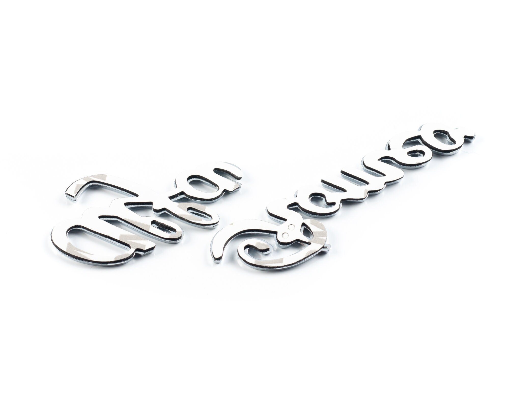 Alfa Romeo Spider Duetto Trunk Badge Boot Script Retro Emblem Metal ...