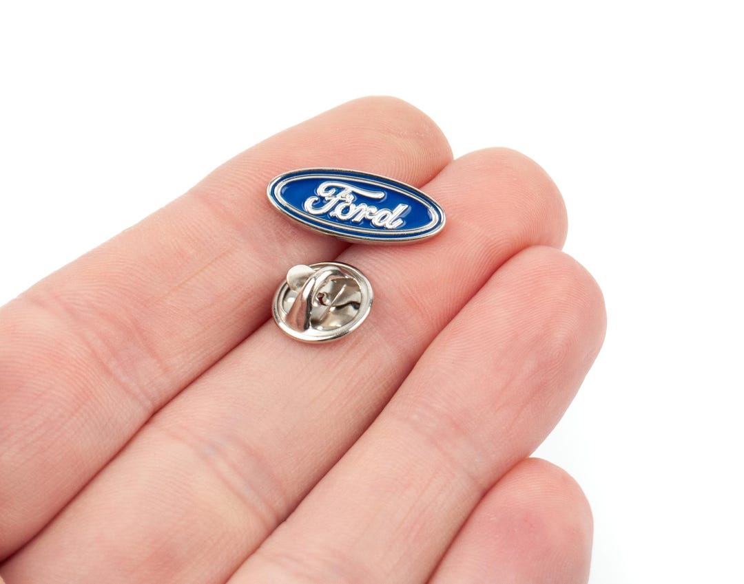 Ford Pin Badge Blue Enamel New Automotive Brooch - Etsy