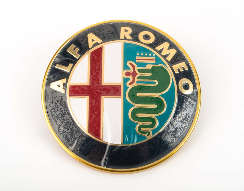 Alfa Romeo 75 Front Grille Badge Retrofit Emblem 60596492 Replacement ...