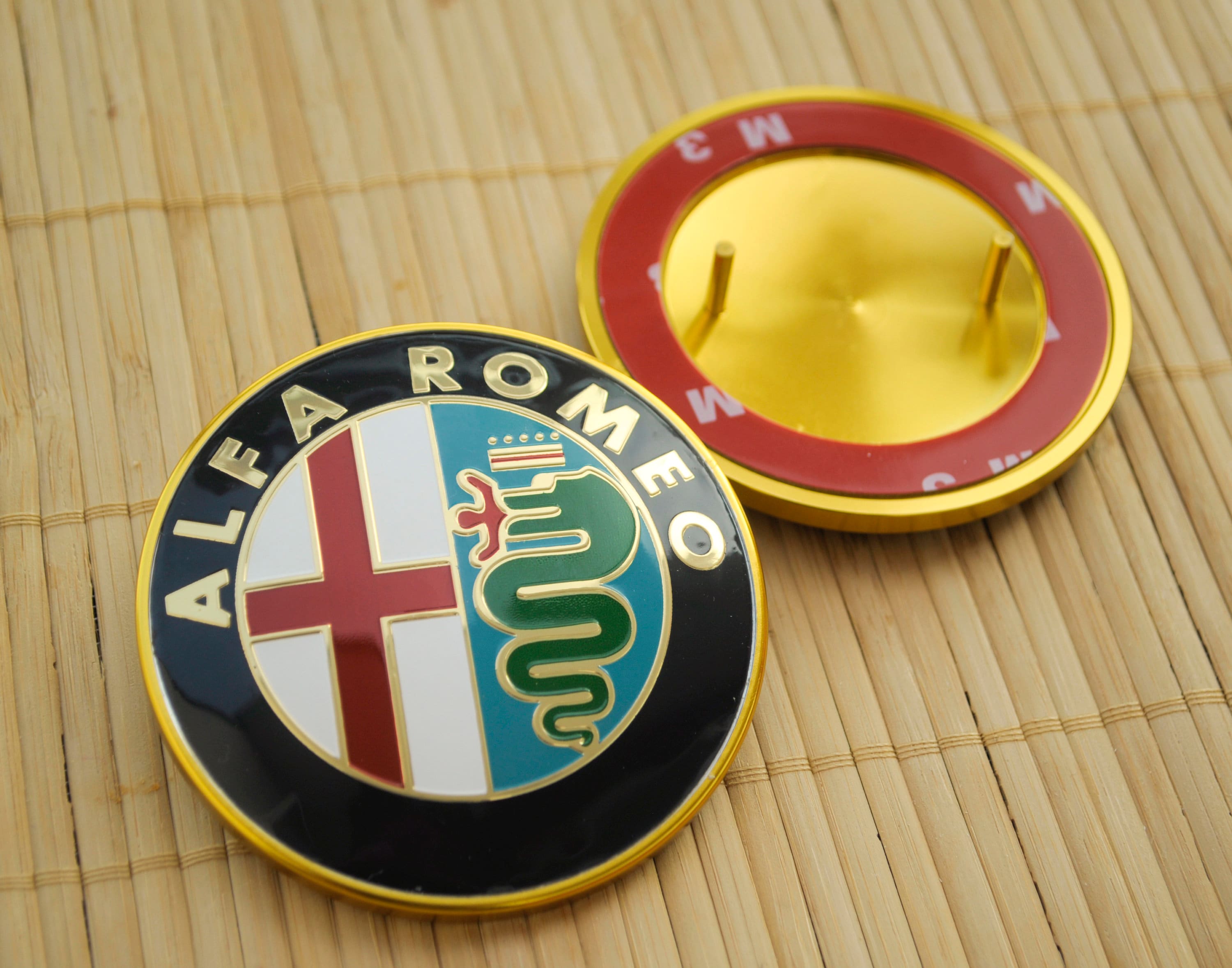 Alfa Romeo 75 Front Grille Badge Retrofit Emblem 60596492 Replacement ...