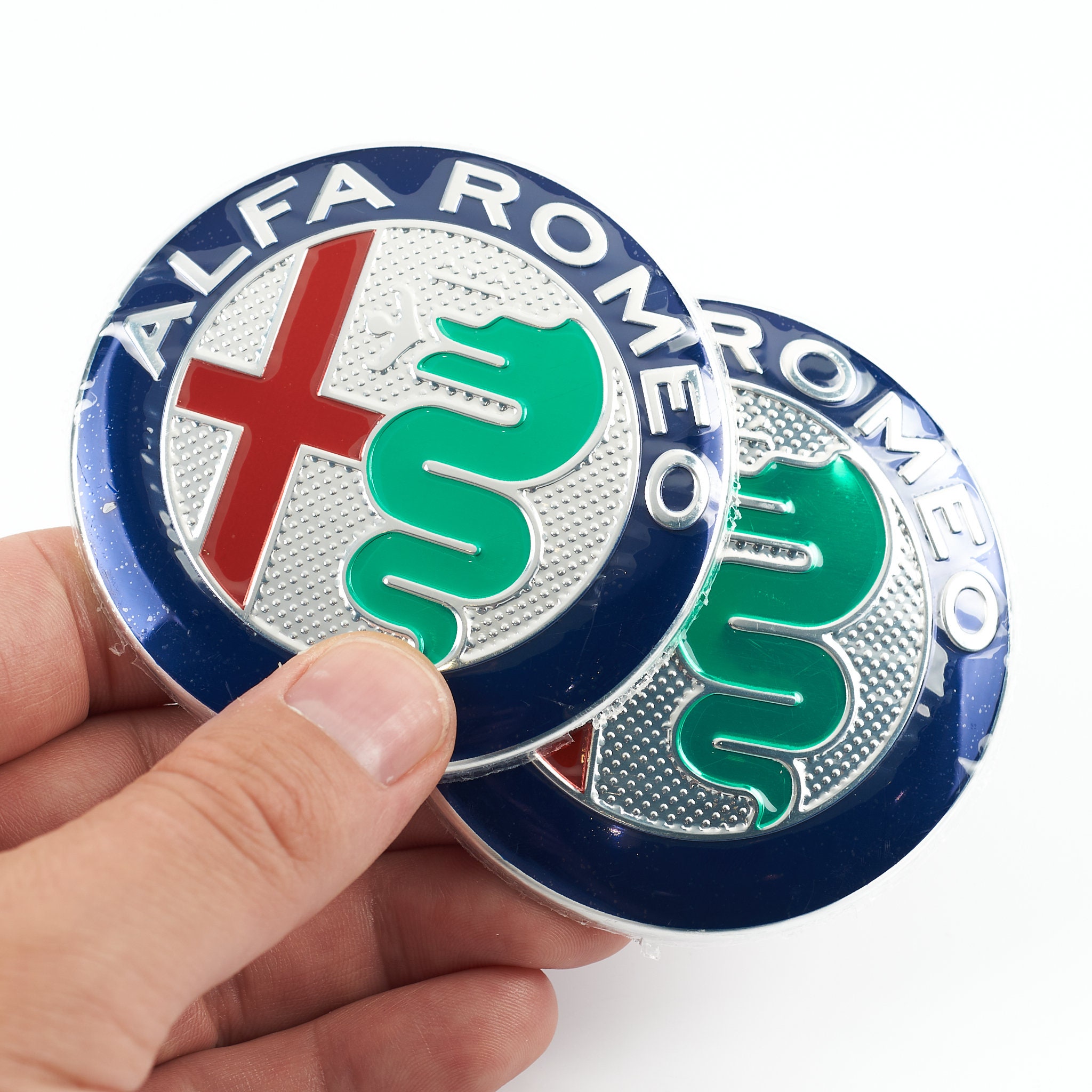 Front and Rear Alfa Romeo Emblem Hood Trunk Mito Giulietta New Style ...