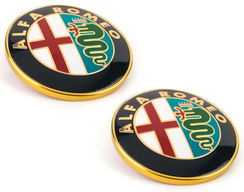 Alfa Romeo 75 Front Grille Badge Retrofit Emblem 60596492 Replacement ...