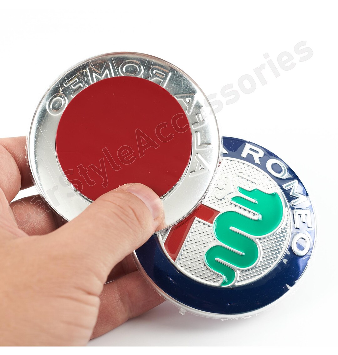 Front and Rear Alfa Romeo Emblem Hood Trunk Mito Giulietta New Style ...