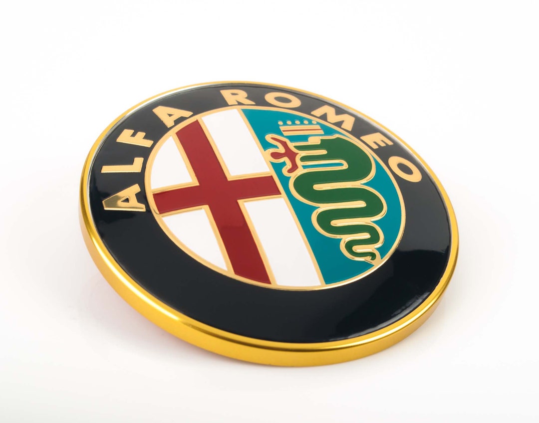 Alfa Romeo 75 Front Grille Badge Retrofit Emblem 60596492 Replacement ...