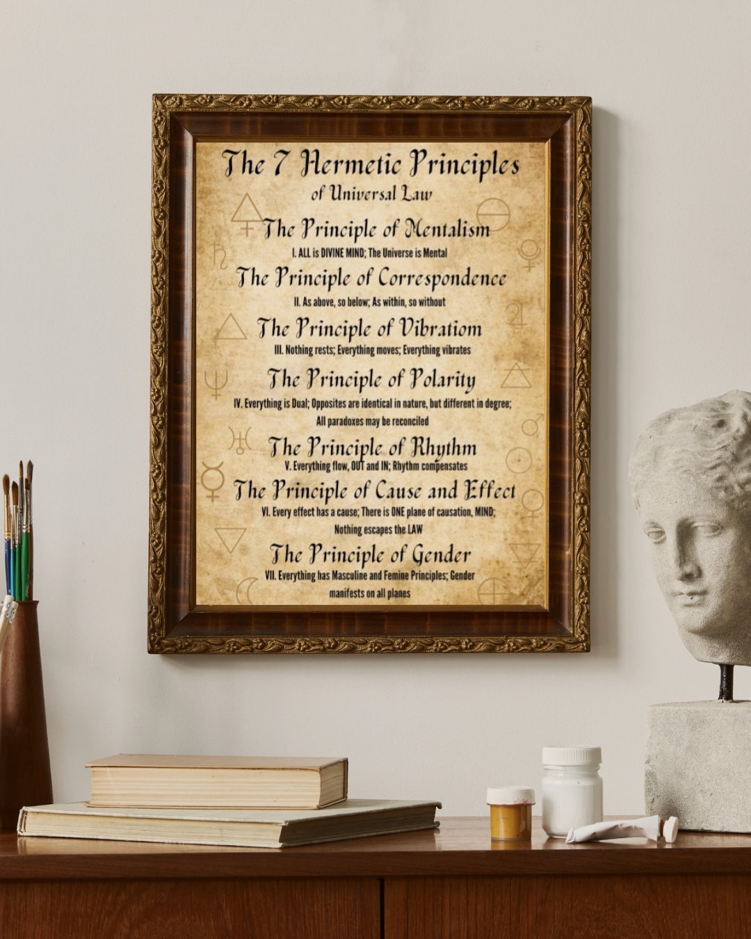 7 Hermetic Principles Posters "11x14" - Etsy