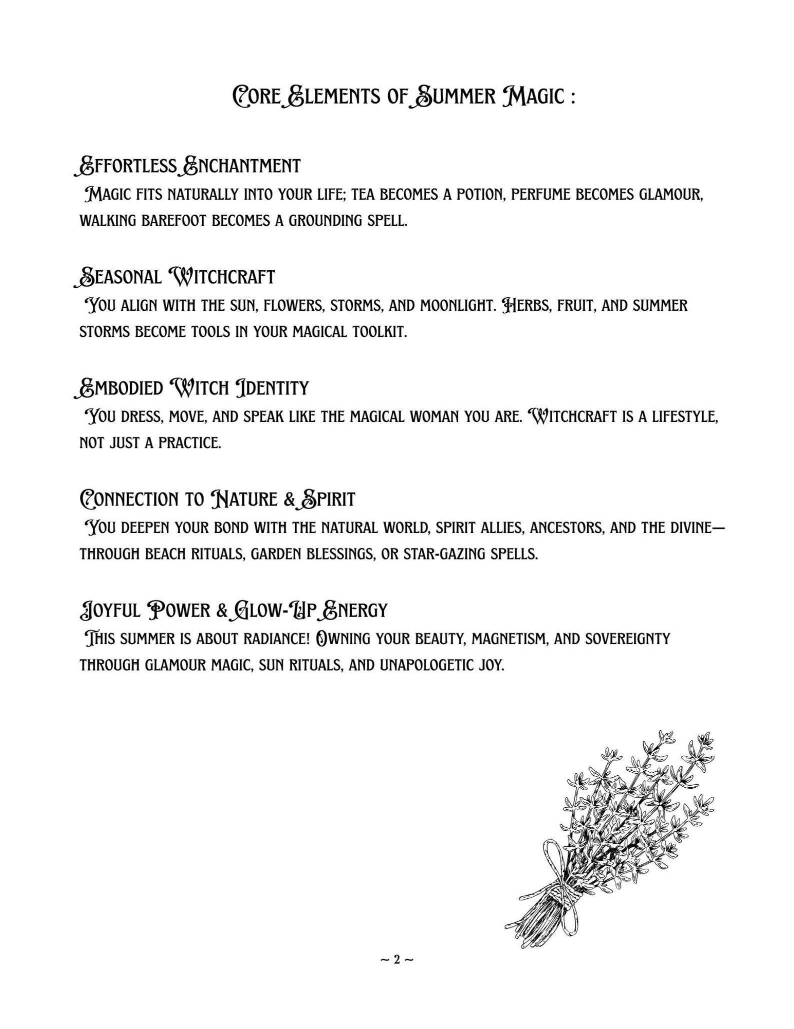Summer Witchery | A Practical Magic Inspired Guide to Summer ...
