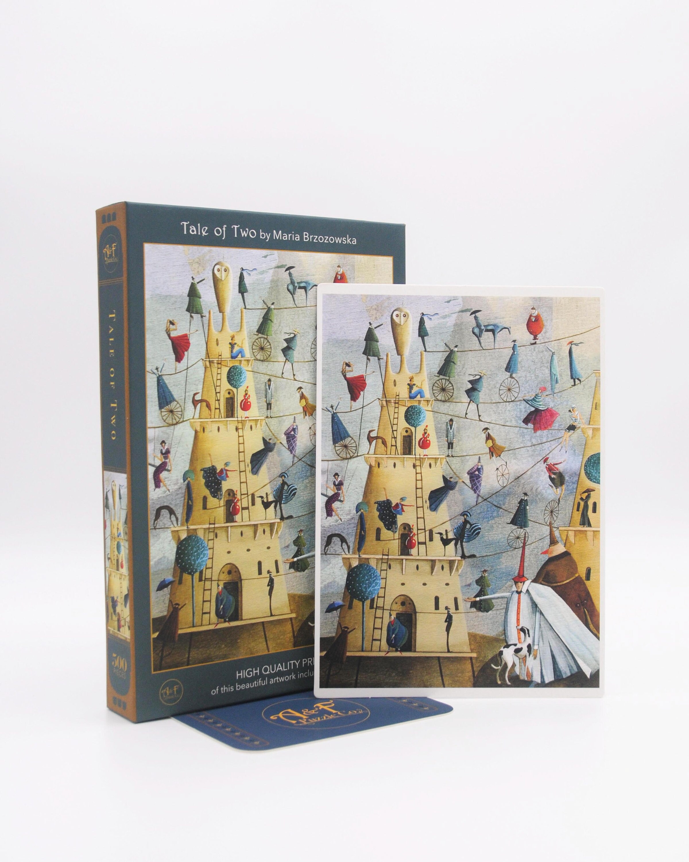 Tale of Two 500-piece Velvet-touch Jigsaw Puzzle - Etsy
