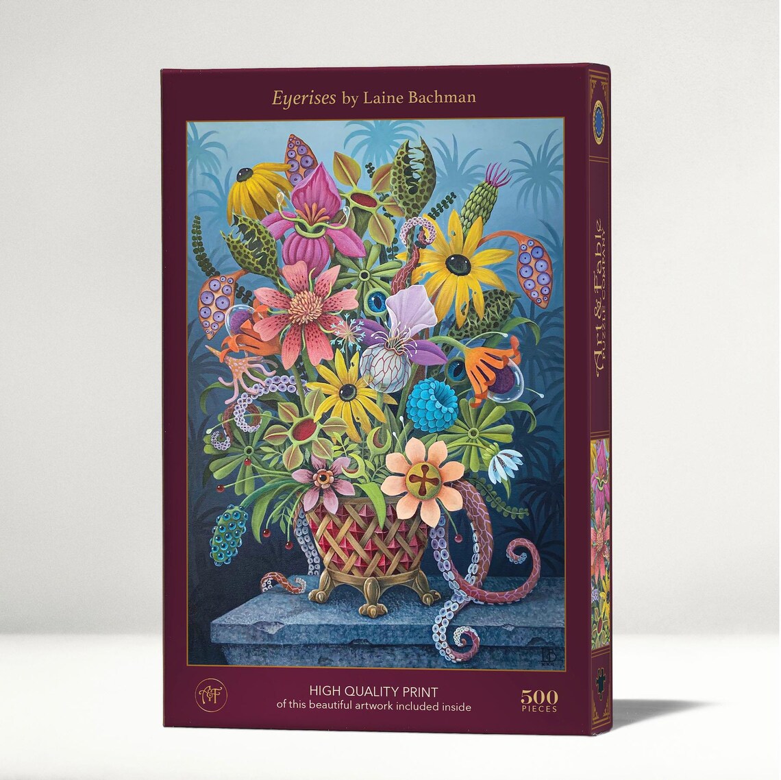 Eyerises; 500-piece Velvet-touch Jigsaw Puzzle Featuring the Art of ...