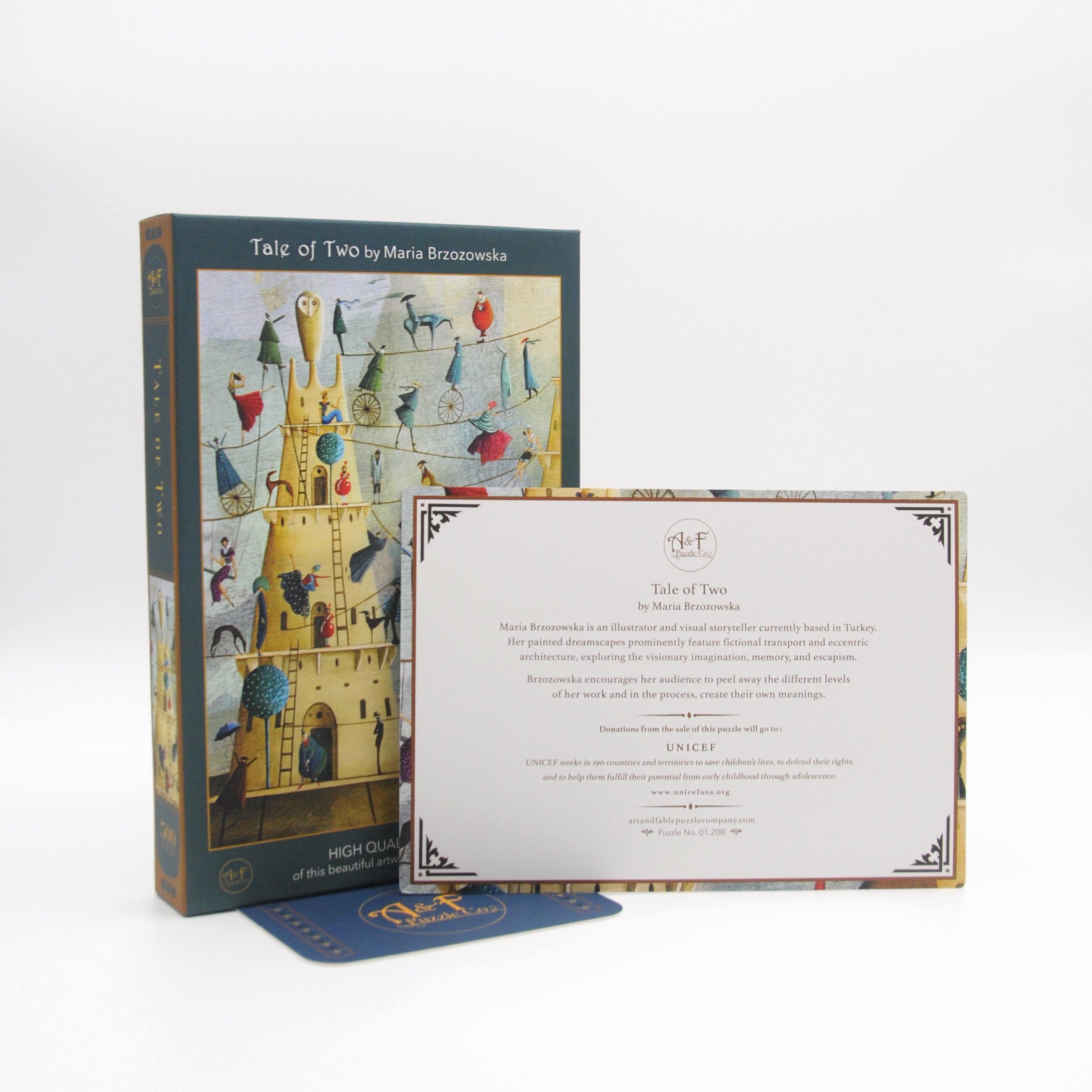 Tale of Two 500-piece Velvet-touch Jigsaw Puzzle - Etsy